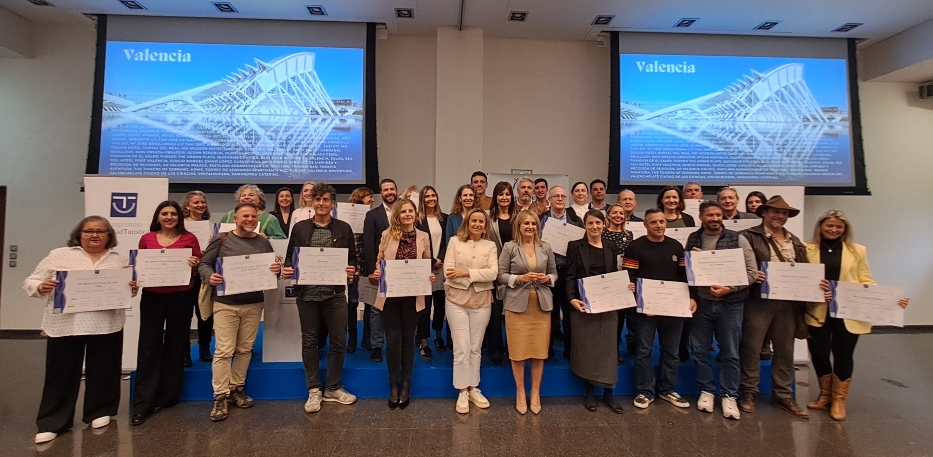 84 empresas de València reciben el distintivo de Calidad Turística ...